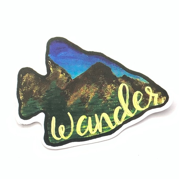 Accessories | Wander Vinyl Sticker | Poshmark